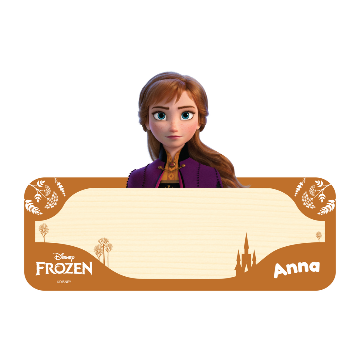 Anna Name Plate - لوح اسماء – Pinocchio World