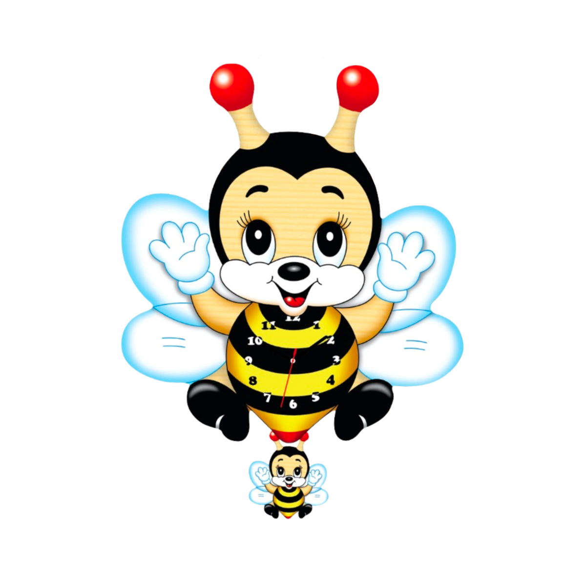 Wood Bee Clock – Pinocchio World