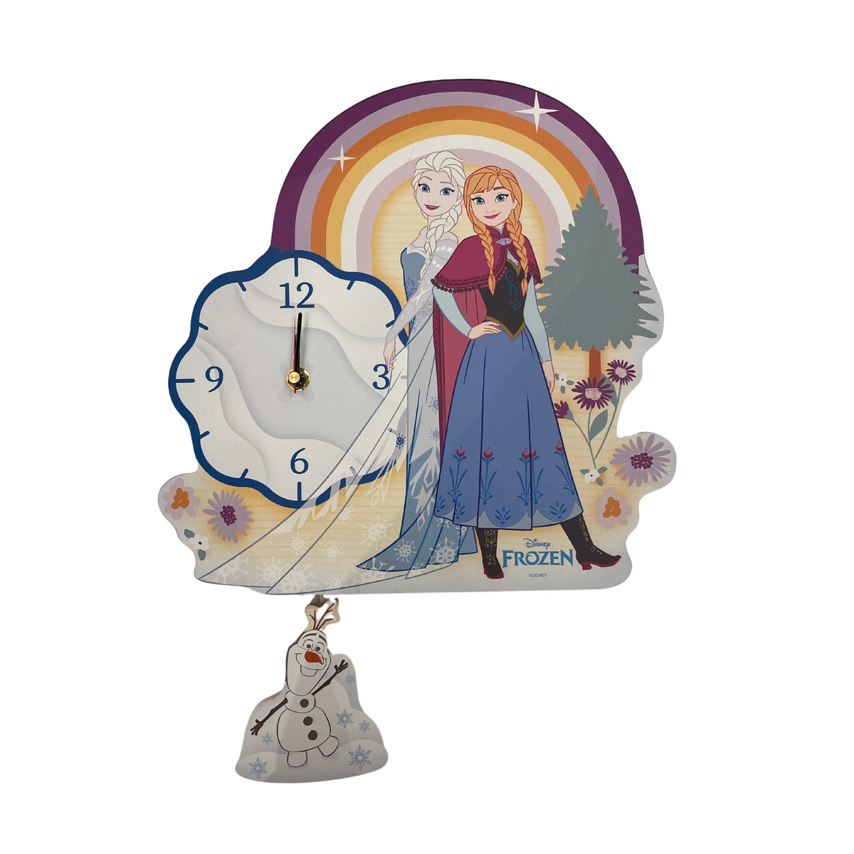 Elsa and Anna Clock - ساعة حائط – Pinocchio World