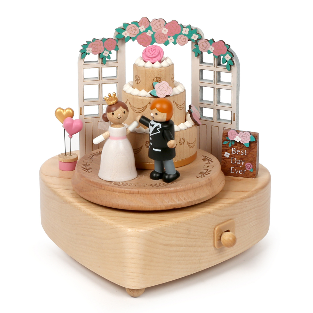 Flower Wedding Music Box Romantic Gift UAE – Pinocchio World