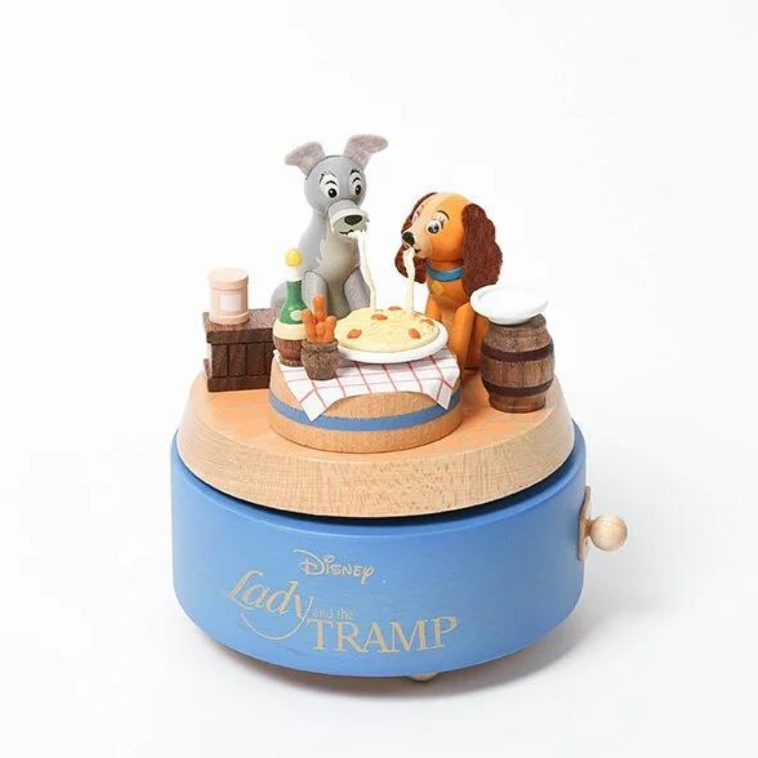 Lady and Tramp Music Box- صندوق الموسيقى – Pinocchio World